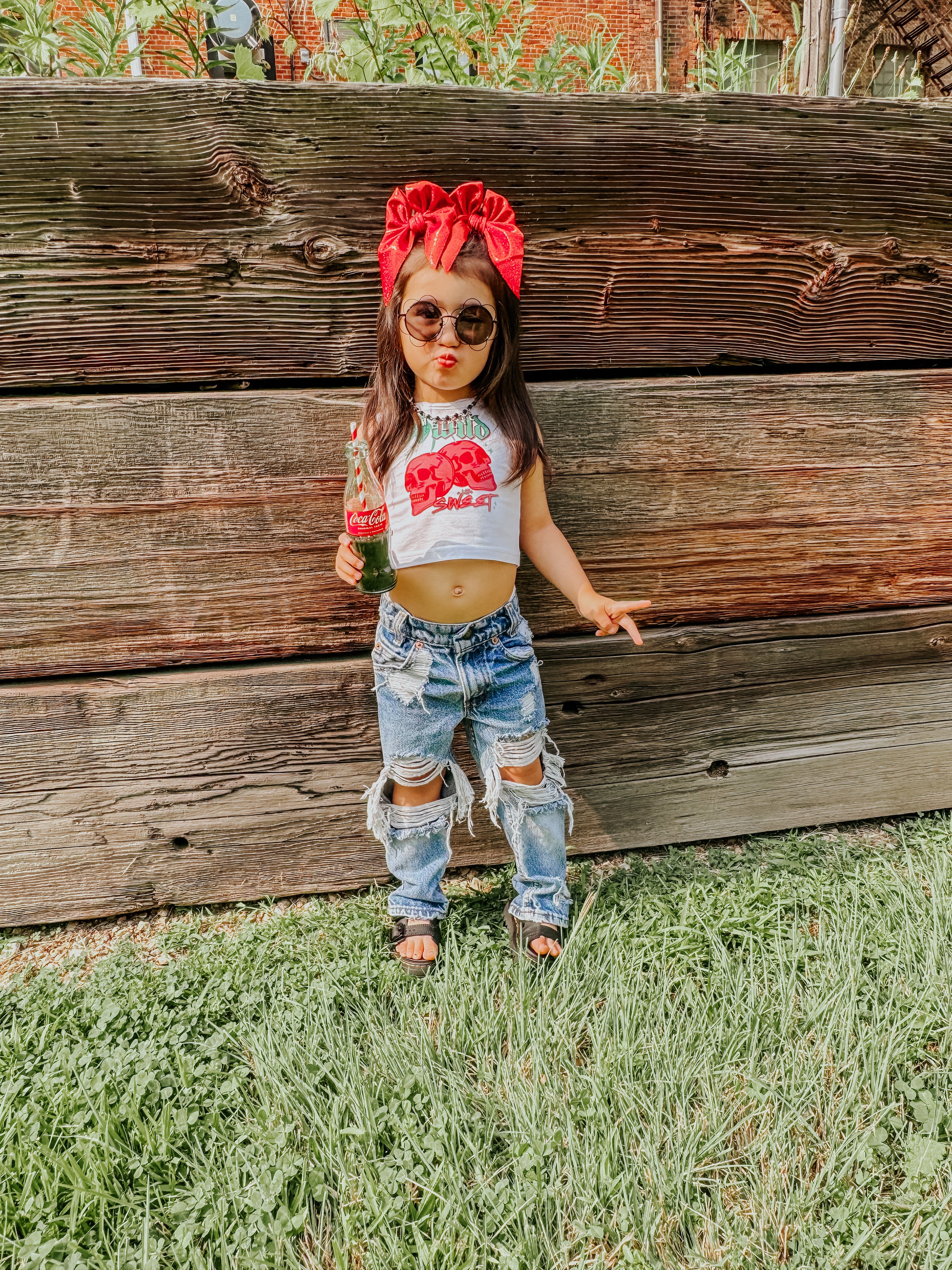 A little wild, A little sweet TEES – Nellie & Callie Co